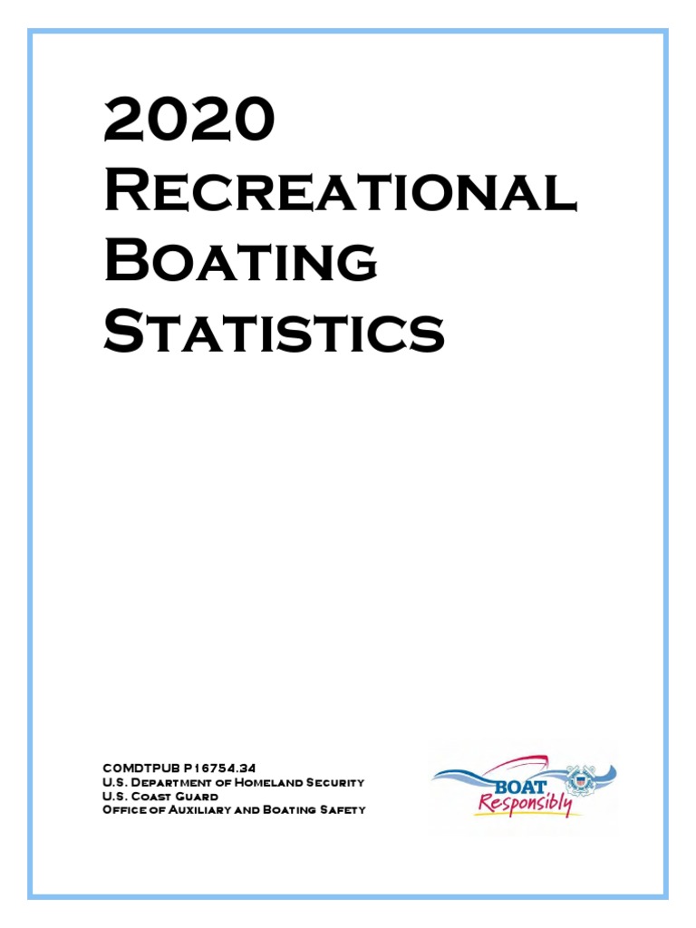USCG Boating Statistics | PDF | United States Coast Guard