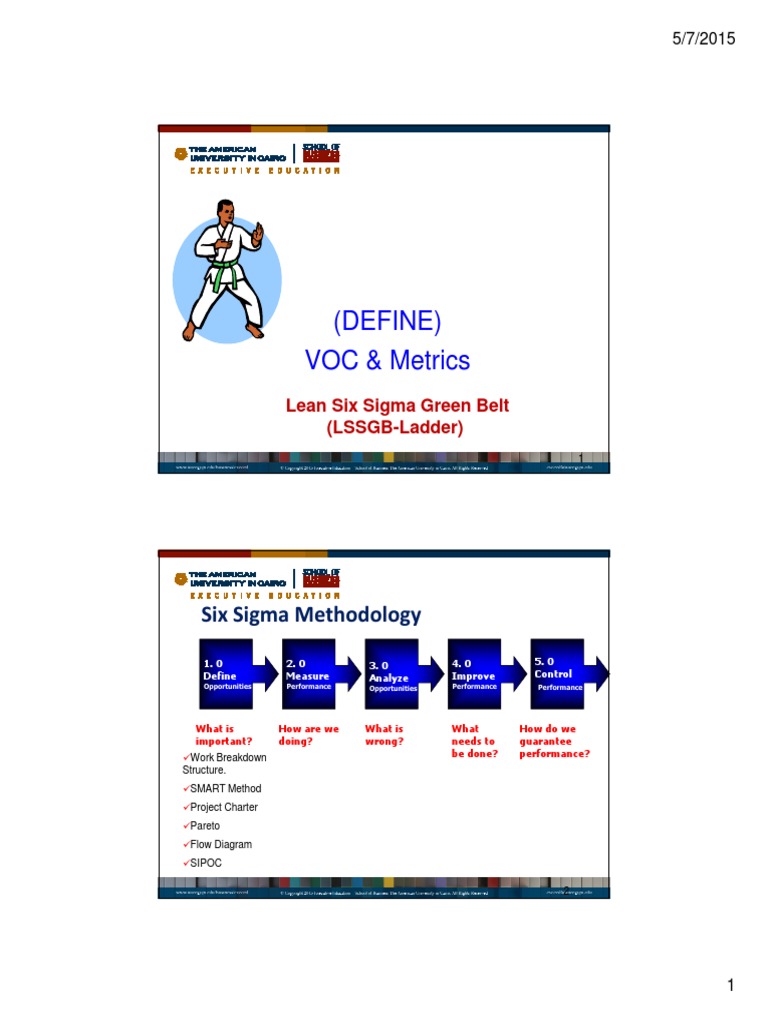 L3 Define GB VOC, Goals Metrics Ladder | PDF | Strategic Management ...