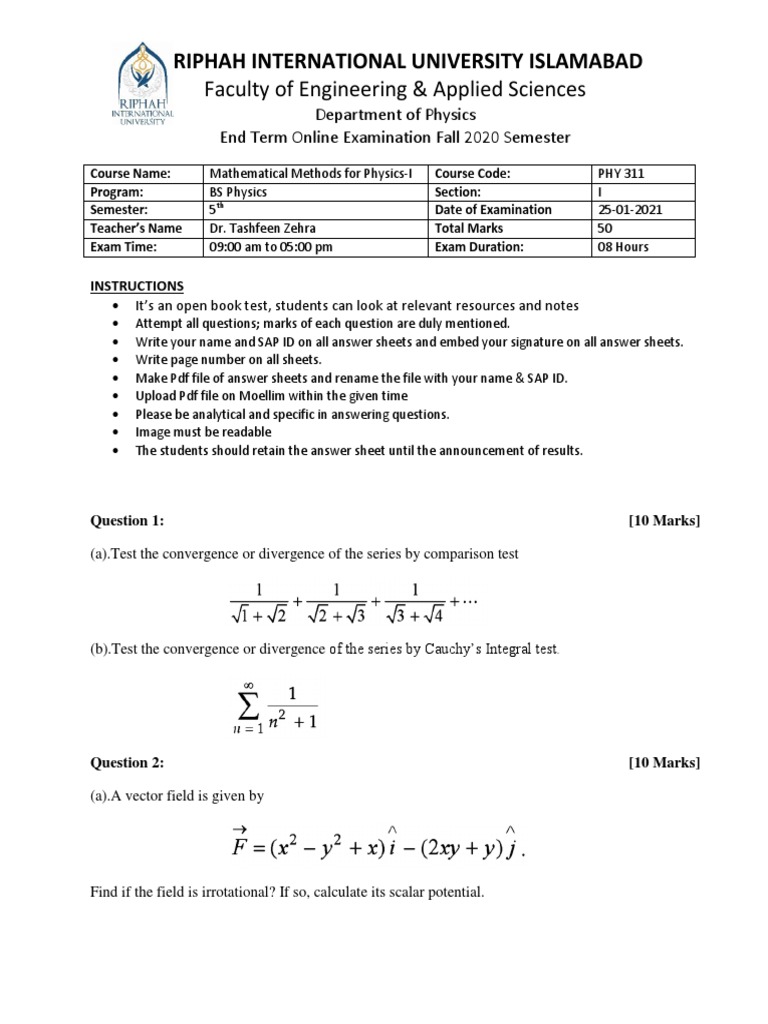 MMP-I Final | PDF | Mathematics | Calculus