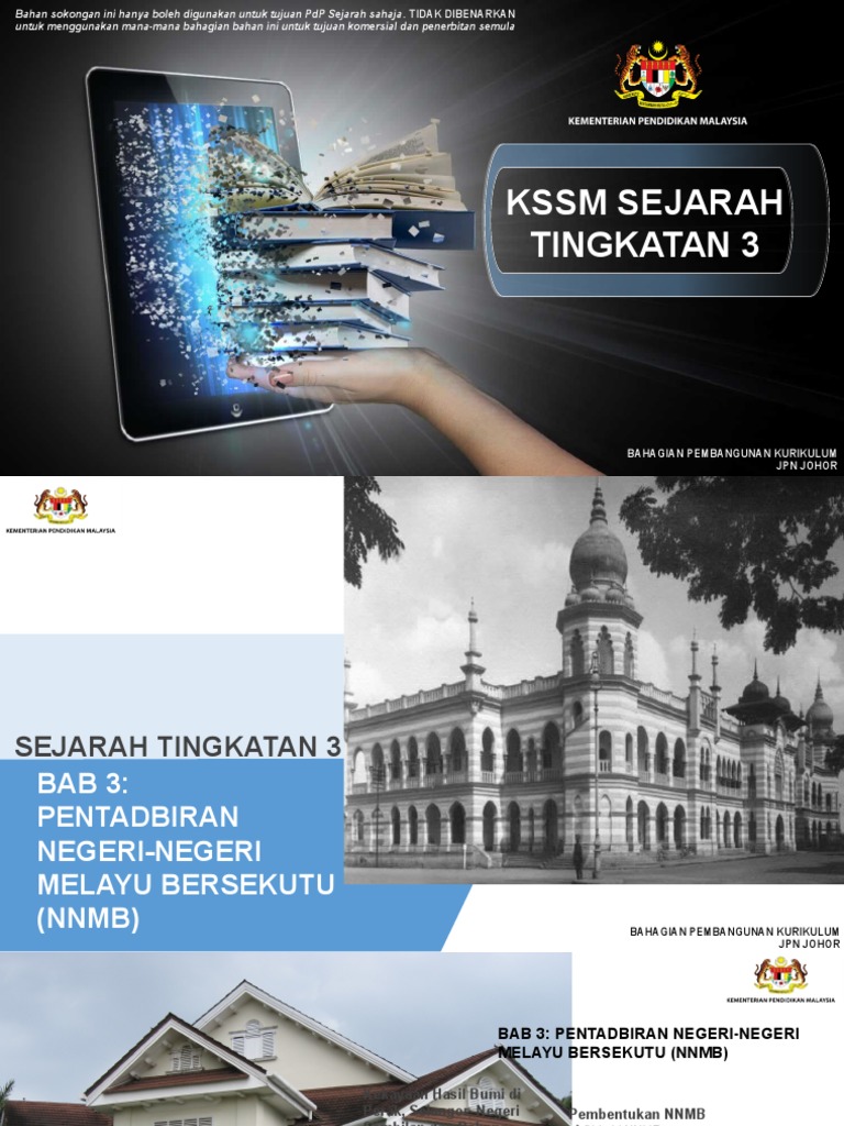 KSSM Sejarah Tingkatan 3 Bab 3 | PDF