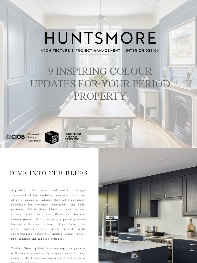 9 Inspiring Colour Updates For Your Period Property | PDF | Blue | Color