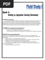 Classroom Management Matrix | PDF | Classroom | Psychology