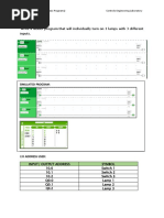 PLC Exercises Using Ladder Diagram | PDF | Timer | Switch