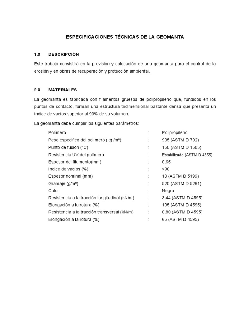 Especificación MacMat L | PDF