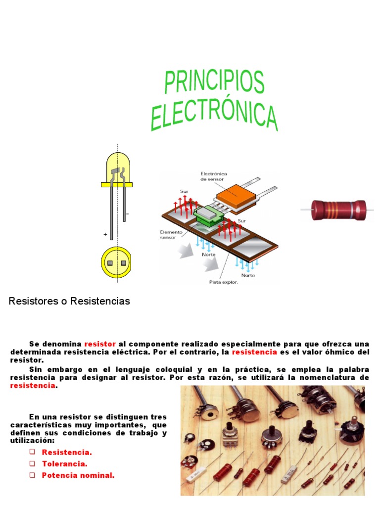 SCA4 Electrónica | PDF | Diodo | Resistor