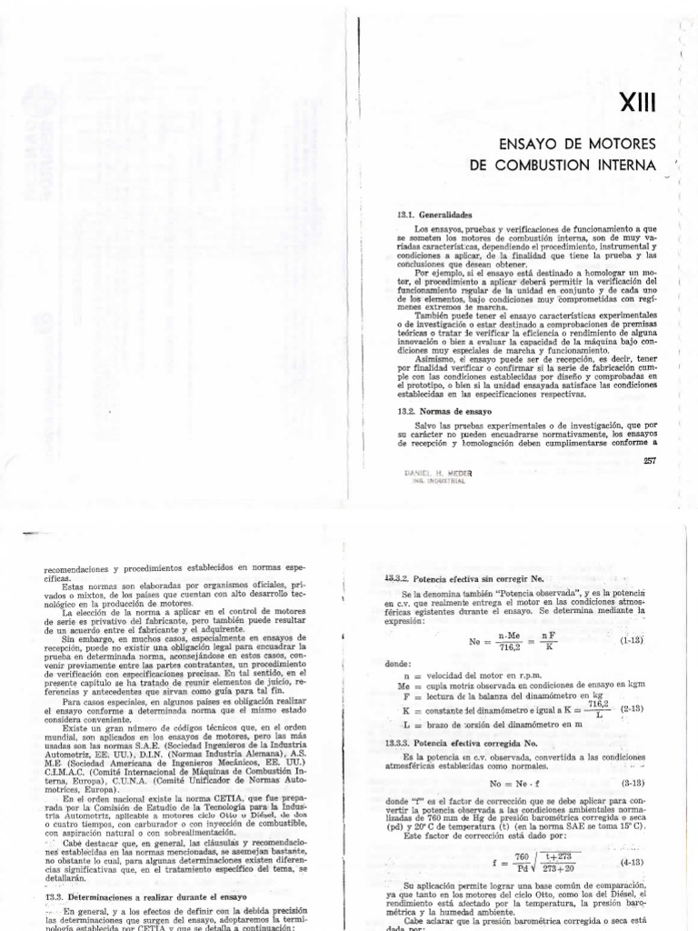 Ensayo de Motores | PDF | Temperatura | Esfuerzo de torsión