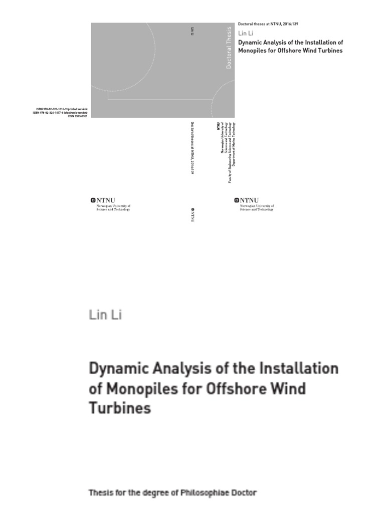 Offshore Wind Dynamic Analysis Pdf Wind Power Offshore Wind Power