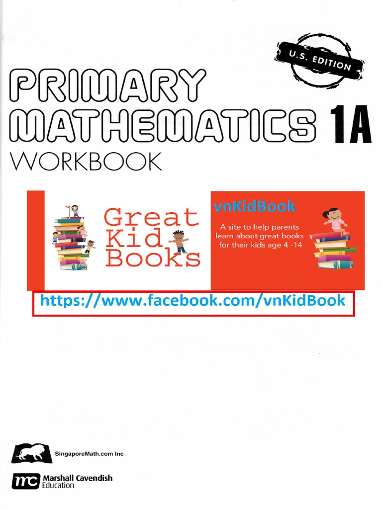 Singapore Primary Mathematics 1A Workbook | PDF