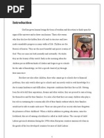 CHILD LABOUR Class XII English Project | PDF | Child Labour ...