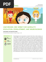 Evolutionary Roots of Morality | PDF | Morality | Evolution