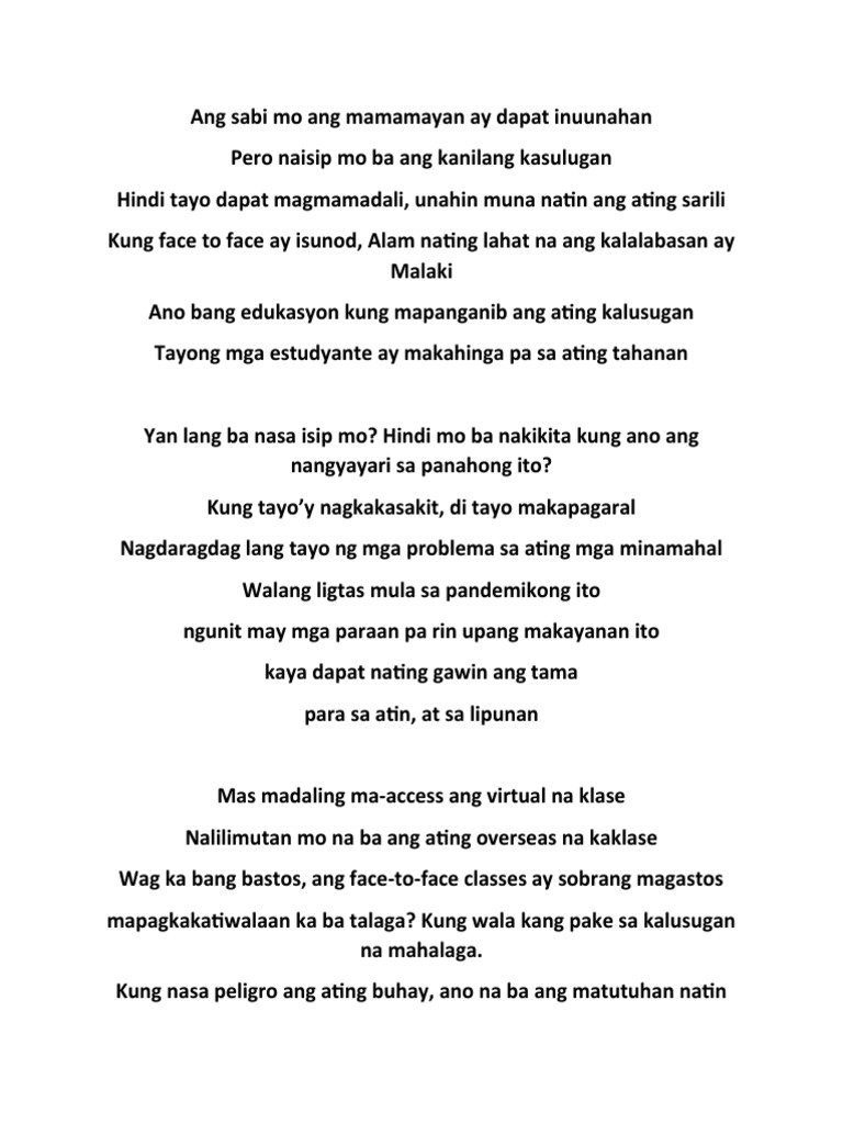 Balagtasan Script | PDF