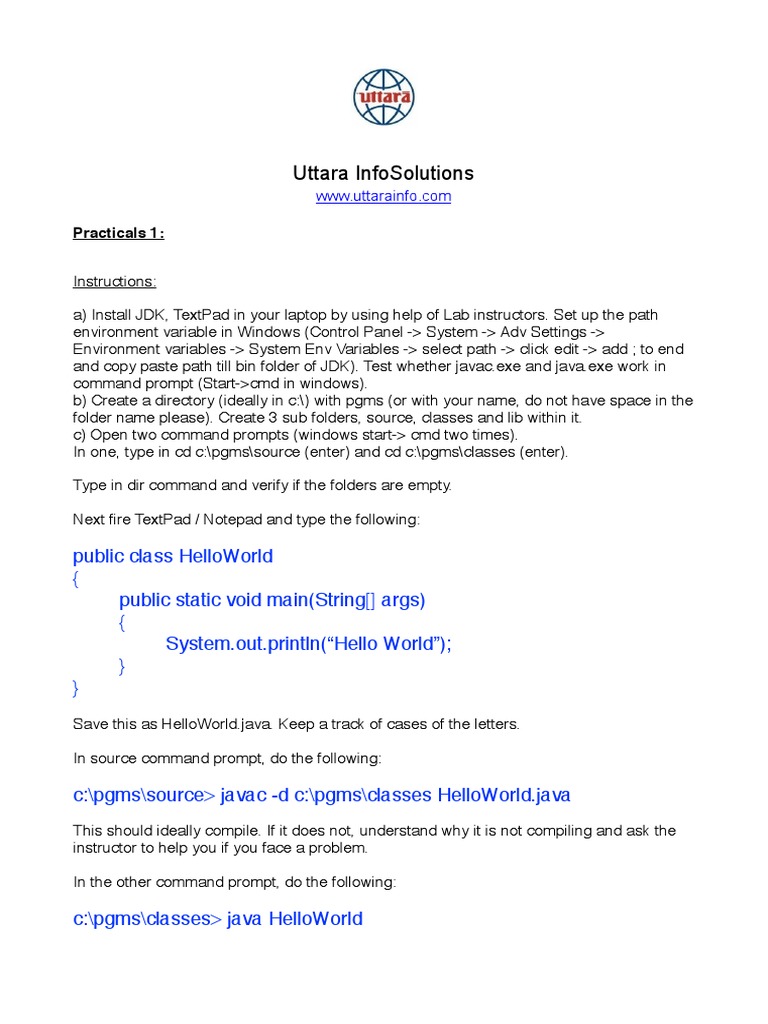 Practicals 1 | Download Free PDF | Parameter (Computer Programming ...