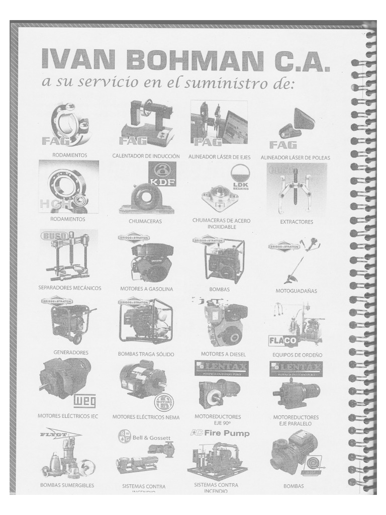Catálogo Aceros Iván Bohman | PDF