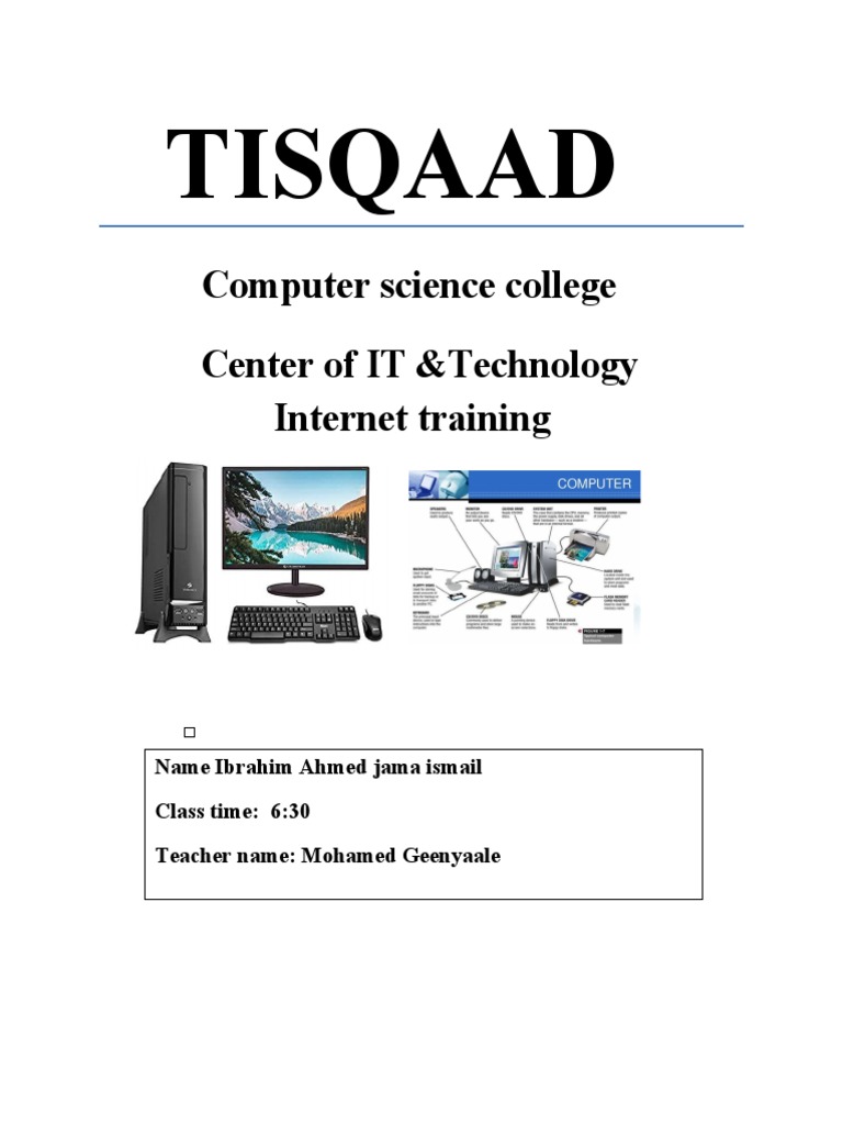 Tisqaad: Computer Science College Center of IT &technology Internet ...