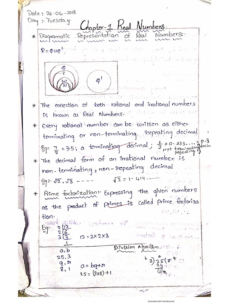 SSC Maths Chapter-1 | PDF