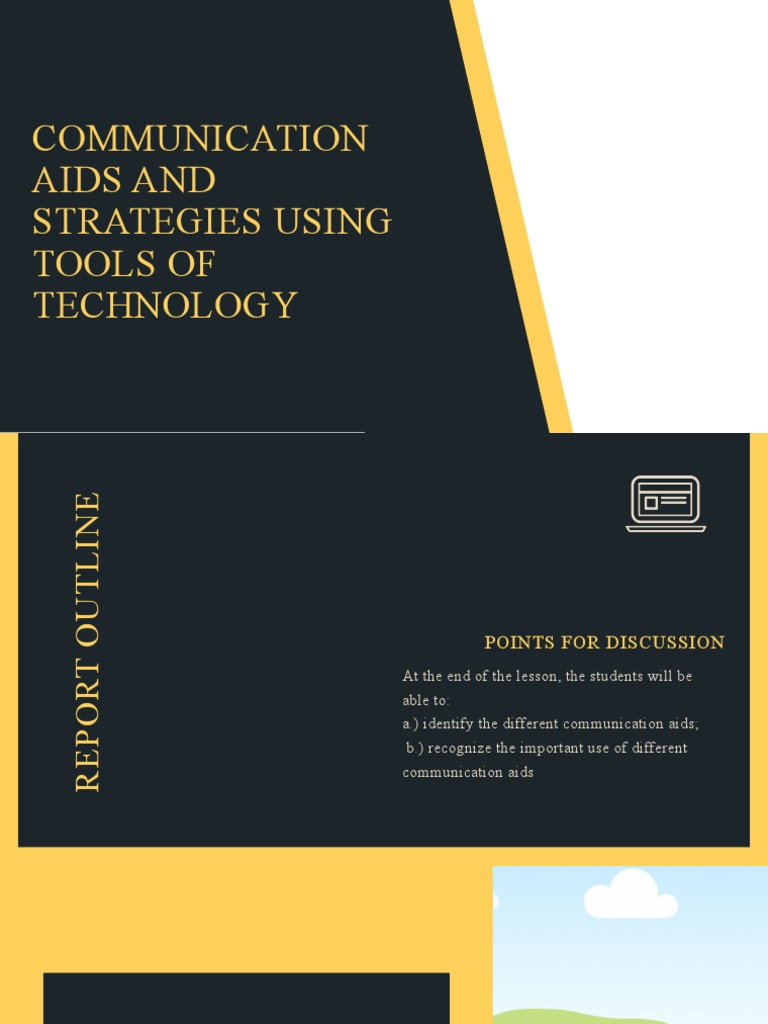 Communication Aids and Strategies Using Tools of Technology | PDF