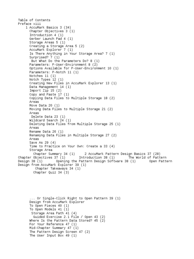 Gerber Training Index | PDF | Icon (Computing)