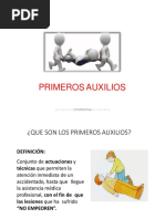 Primeros Auxilios Triptico | PDF | Primeros auxilios | Enfermedades y trastornos humanos