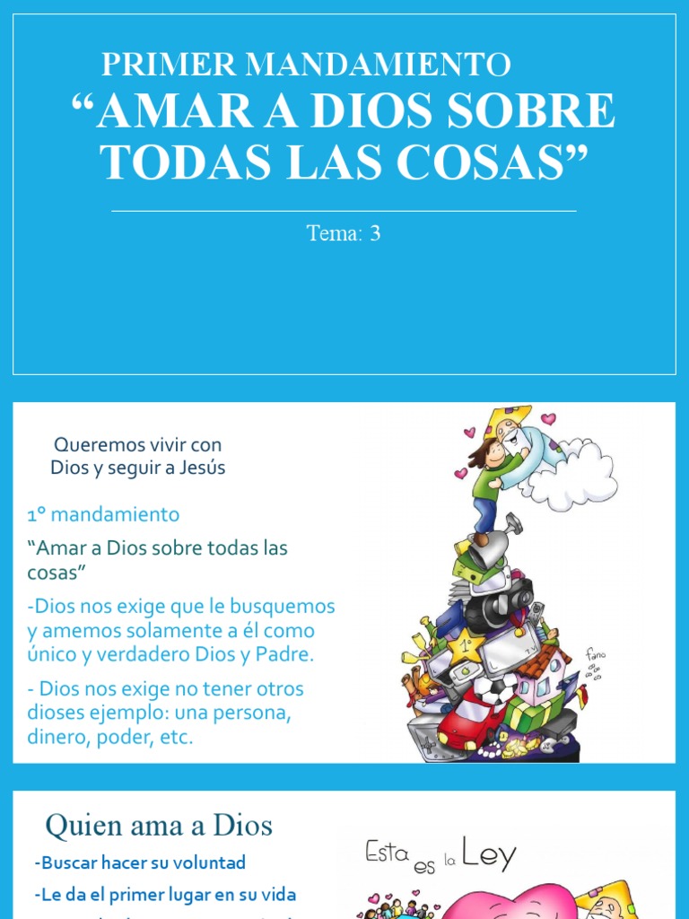 Primer Mandamiento | PDF