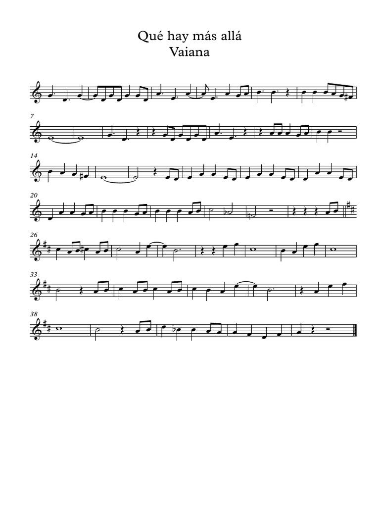 Que Hay Mas Alla Moana Vaiana | PDF