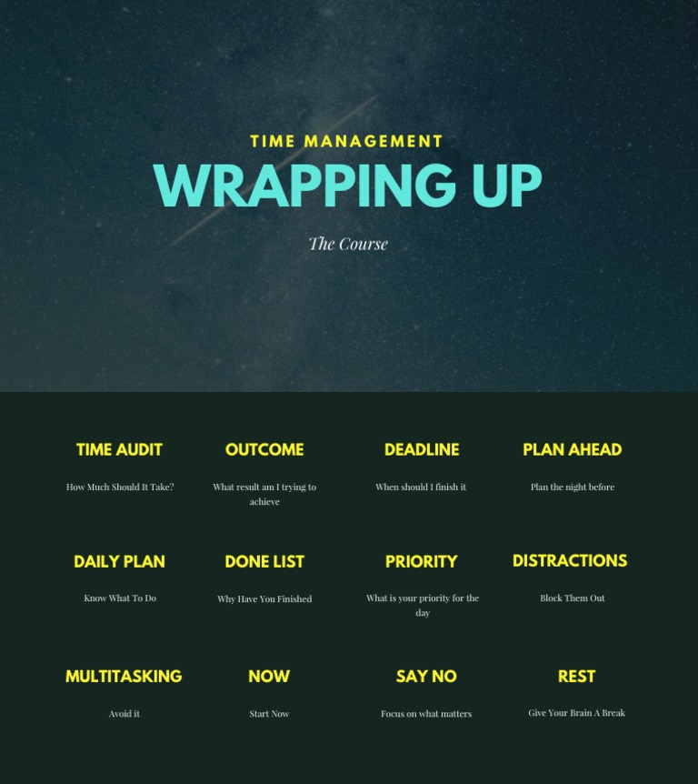 Wrapping Up: The Course | PDF