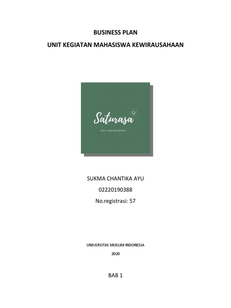 Business Plan Sca | PDF