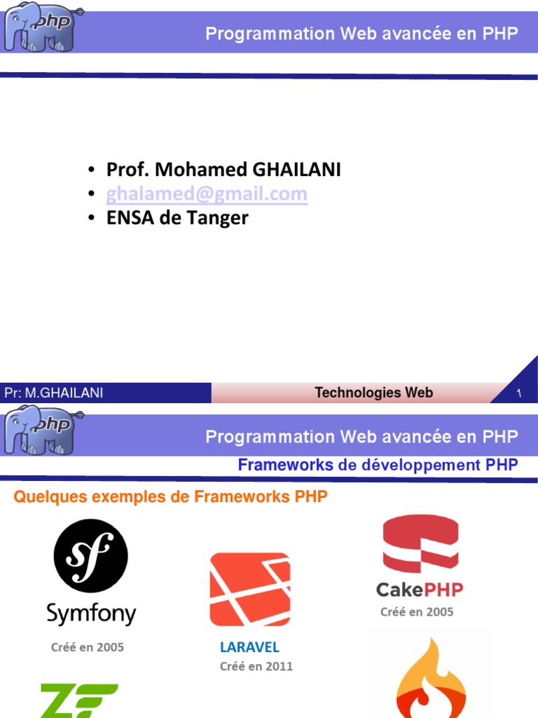 Cours Laravel | PDF | Programmation web | PHP