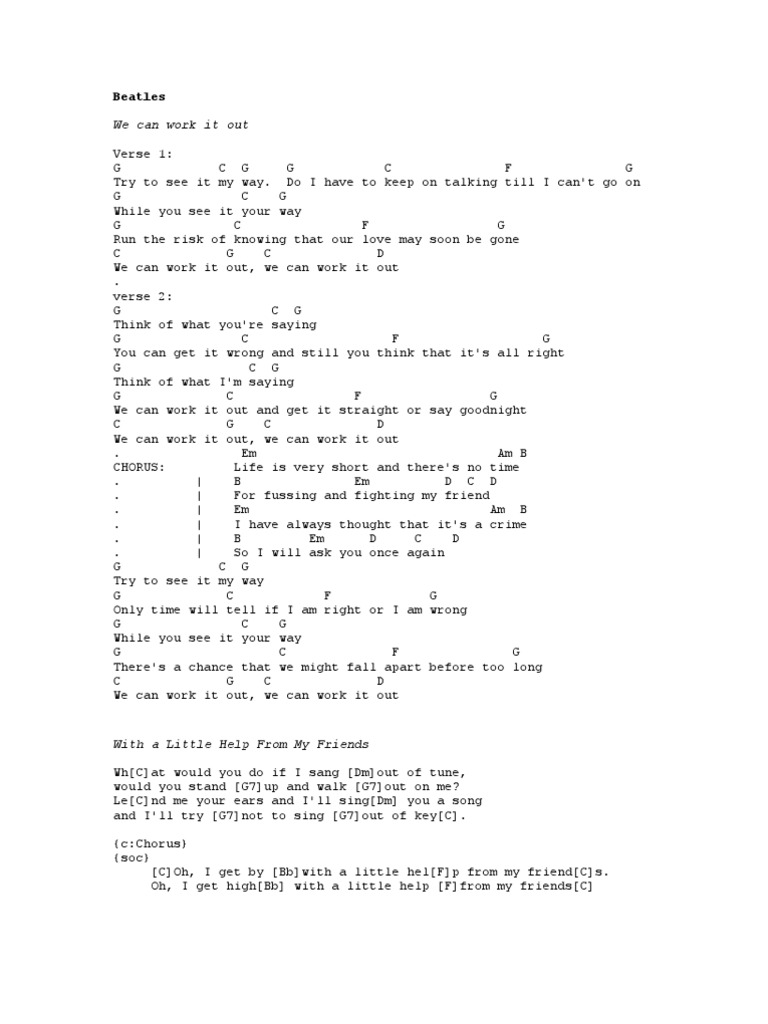 Classic Song Lyrics Anthology | PDF | Songs | Musical Forms