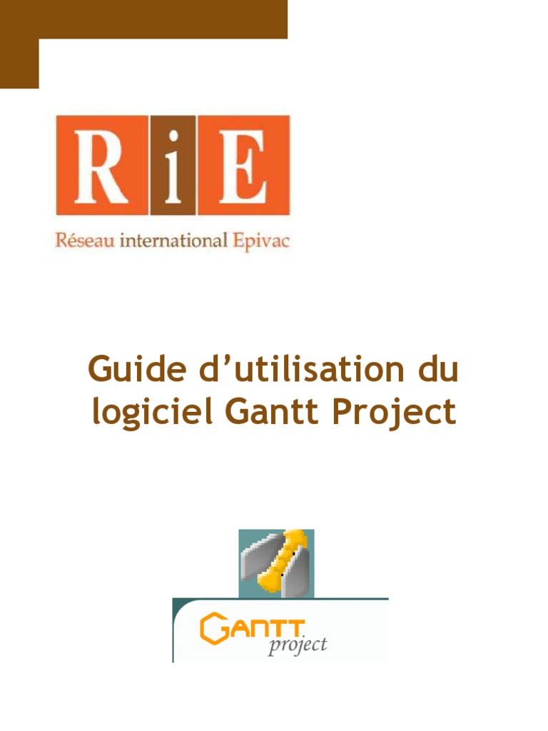 Guide Utilisation GanttProject-1 | PDF | Planification | Logiciel