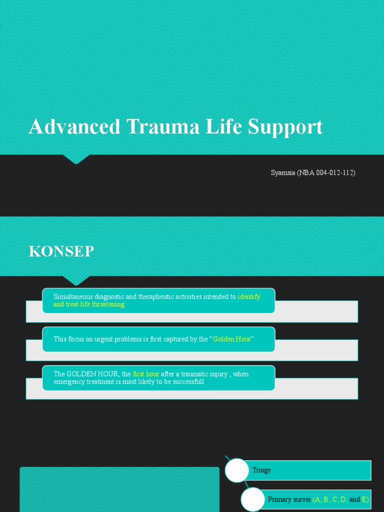 Advanced Trauma Life Support | PDF | Shock (Circulatory) | Thorax
