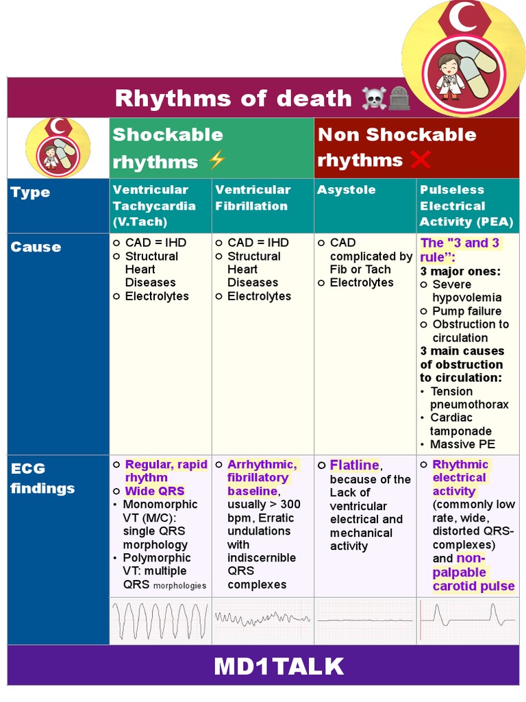 Rhythms of Death MD1TALK | PDF | Diseases And Disorders | Physiology