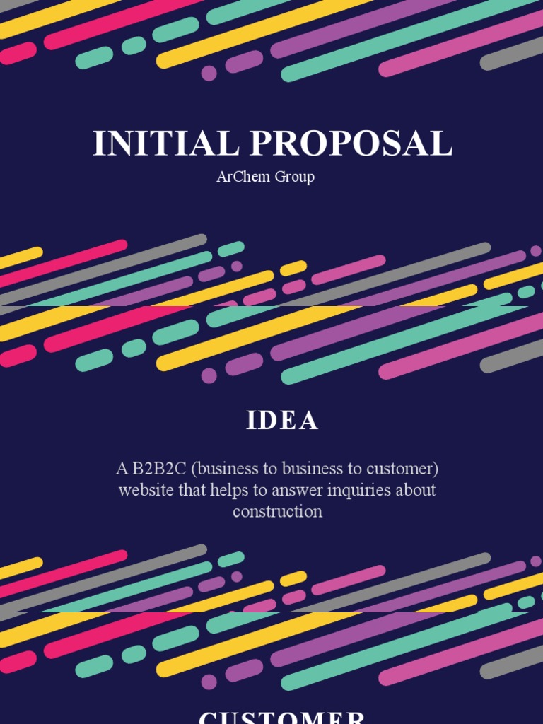 ArChem Initial Proposal Rev | PDF | Business | Marketing