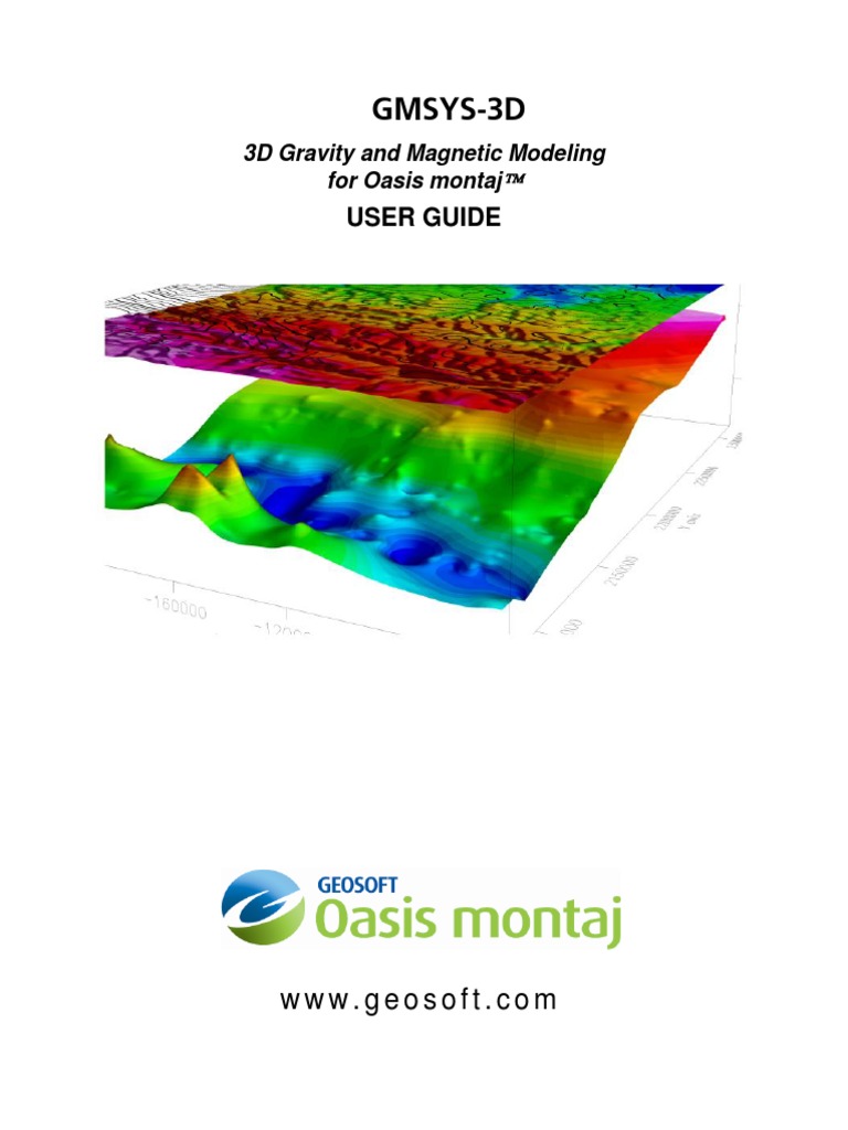 Montaj GMSYS3D UserGuide | PDF | 3 D Computer Graphics | Menu (Computing)