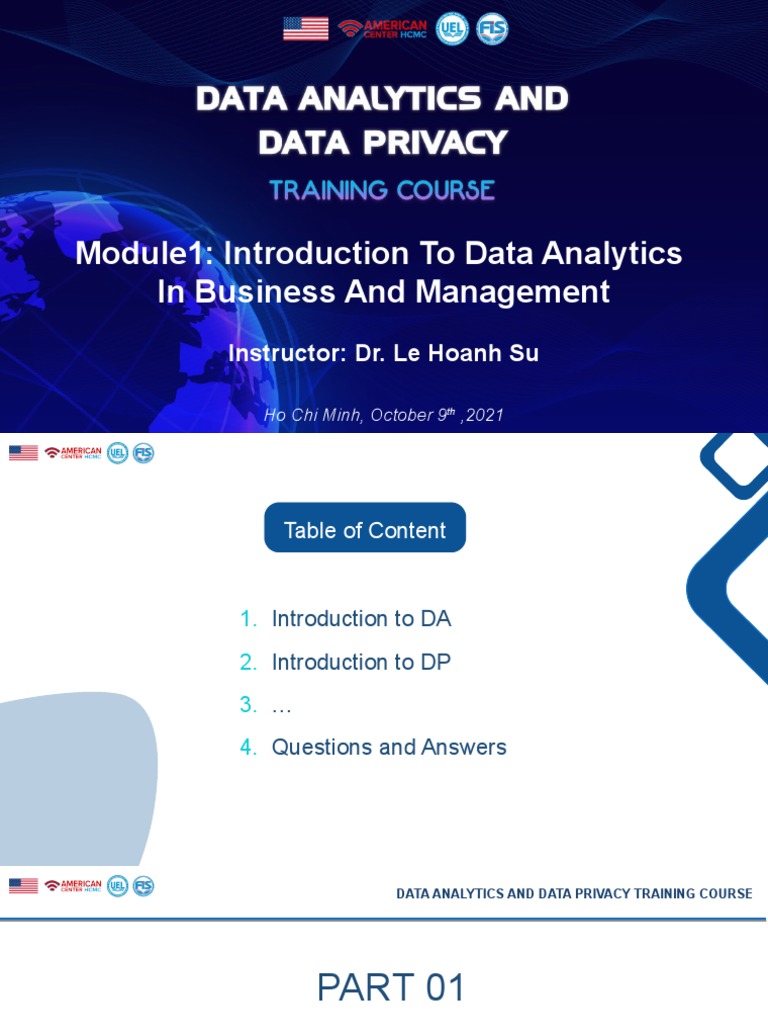 Intro to Data Analytics Module 1 | PDF