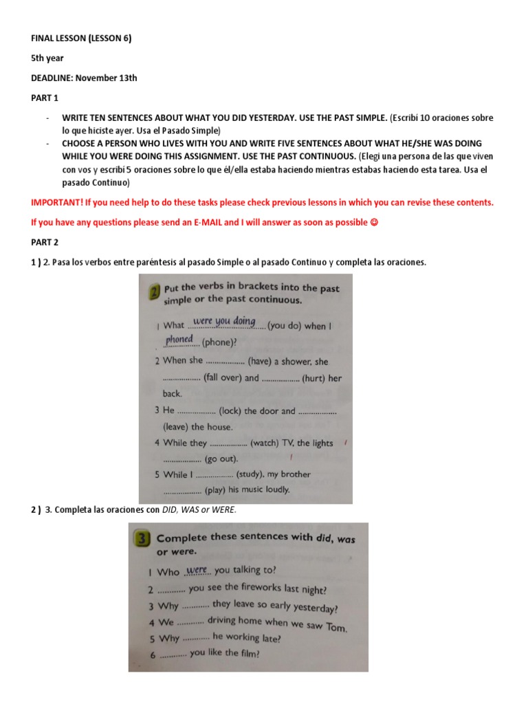 Johanna CNCOwners - Lesson6 - 5year | PDF | Language Arts & Discipline