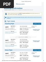 Air - Canada Ticket | PDF | Baggage | Dangerous Goods