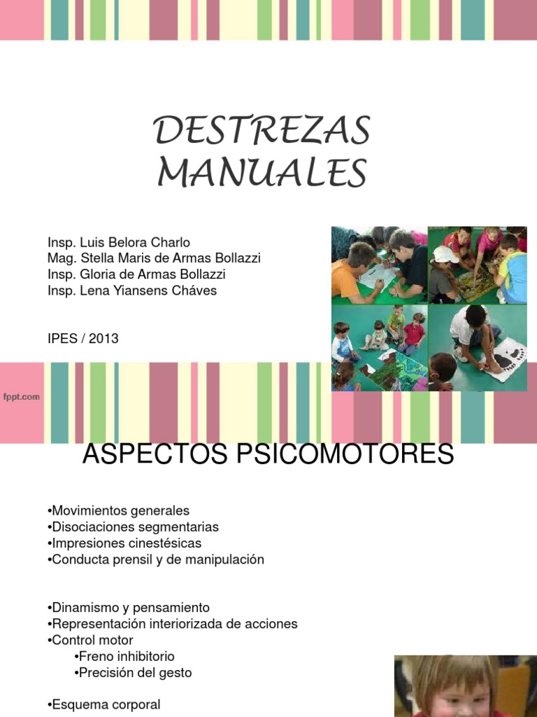 Destrezas Manuales | PDF | Ritmo | Cognición