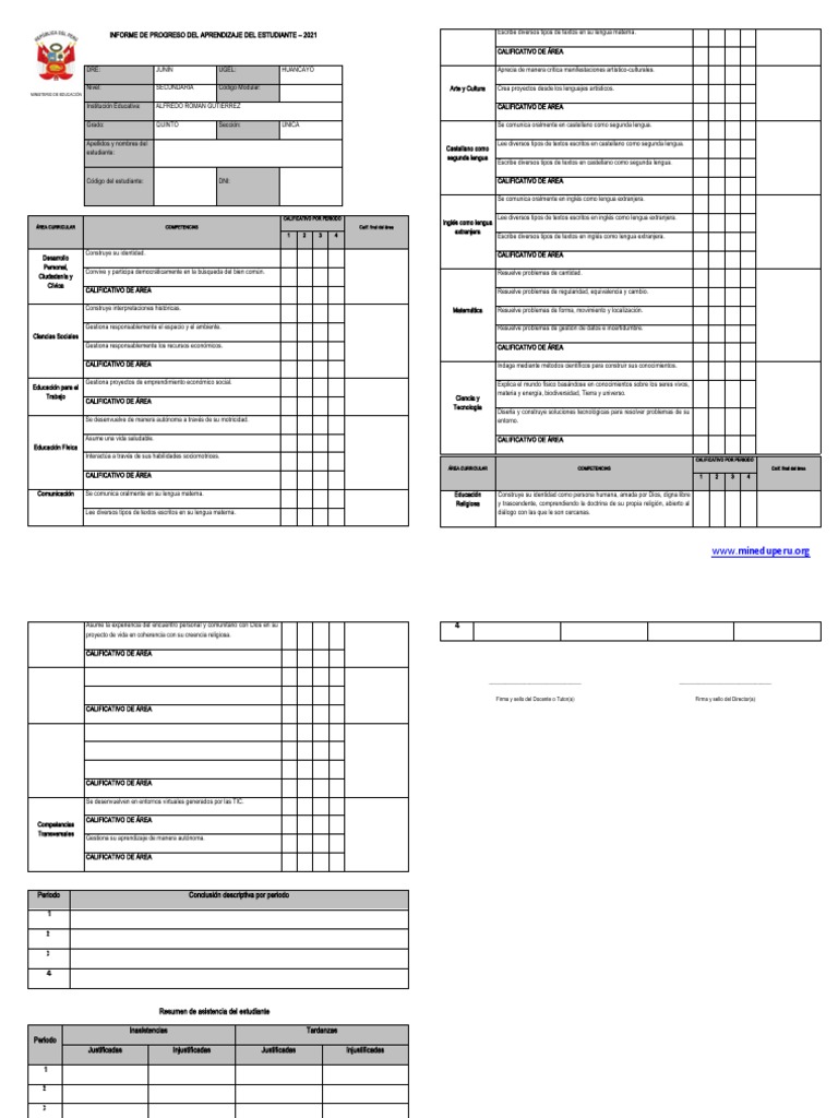Boleta 2021 | PDF | Segundo lenguaje | Lengua española