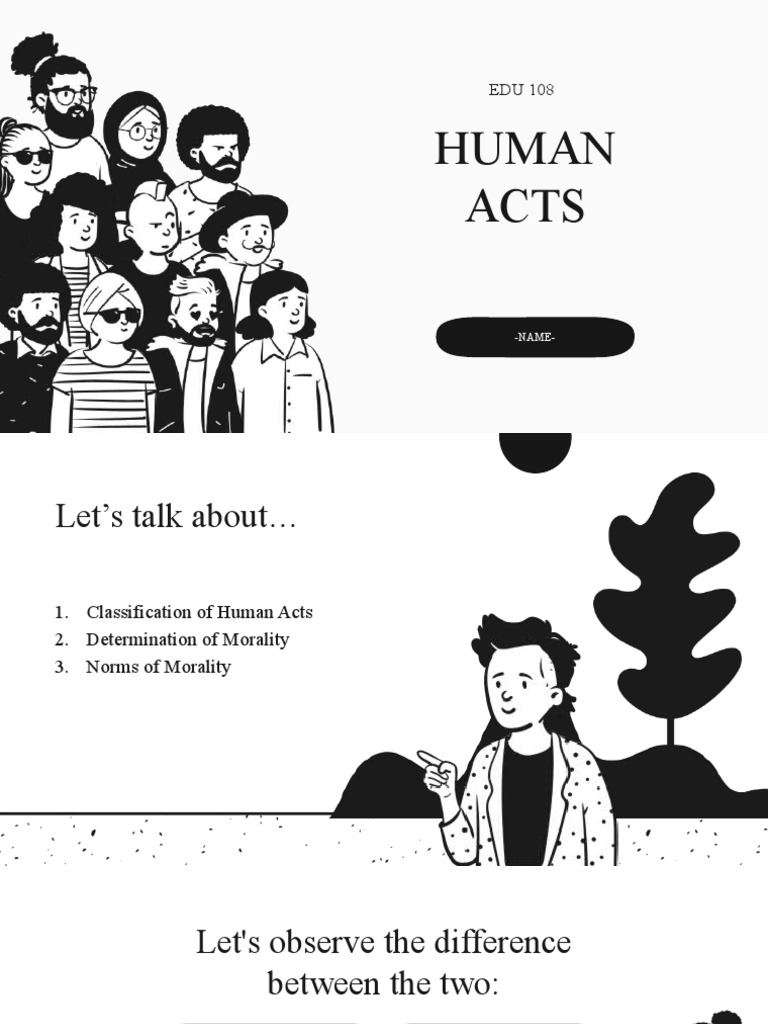 Human Acts | PDF | Morality | Conscience