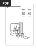 Toyota 8FBE10, 13, 15, 18, 20. Repair Manual | PDF