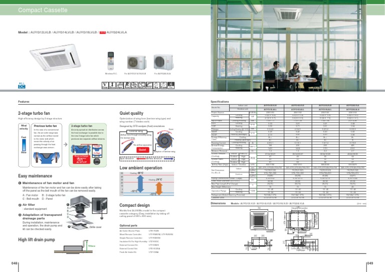 Compact Cassette: 2-Stage Turbo Fan Quiet Quality | PDF | Continuum ...