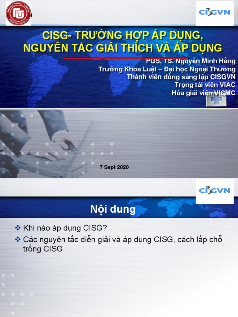 Nguyen Minh Hang- (trường hợp áp dụng và giải thích CISG) | PDF