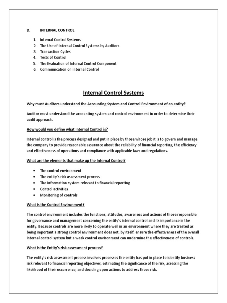 Controls In Computer Auditing Pdf Internal Control Payroll