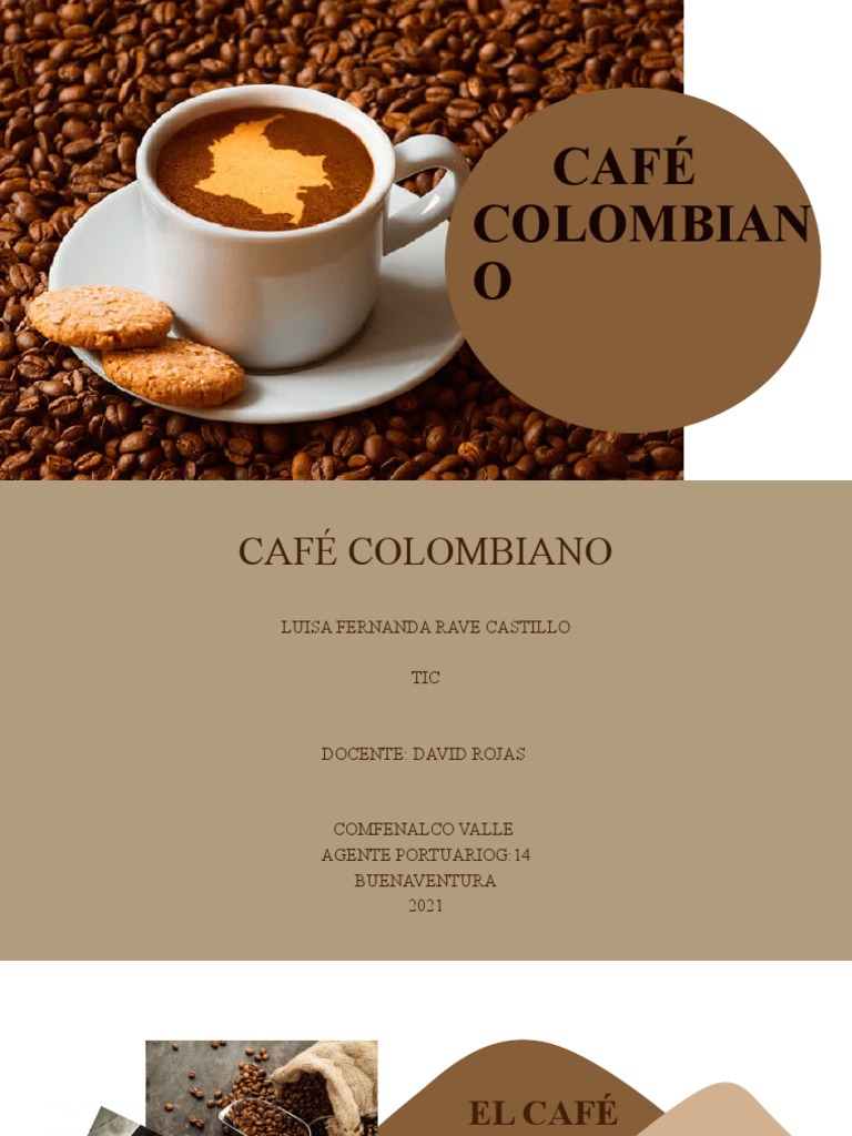 El Café Colombiano Pdf Café Colombia