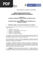 Clasificación de Cartera por Edades | PDF | Crédito | Finanzas y dinero
