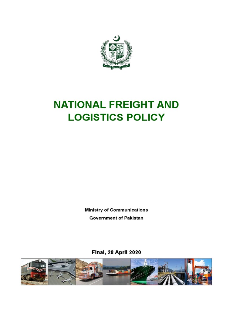 National Freight and Logistic Policy | PDF | Transport | Logistics