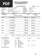 Cedula de Determinacion de Cuotas IMSS | PDF