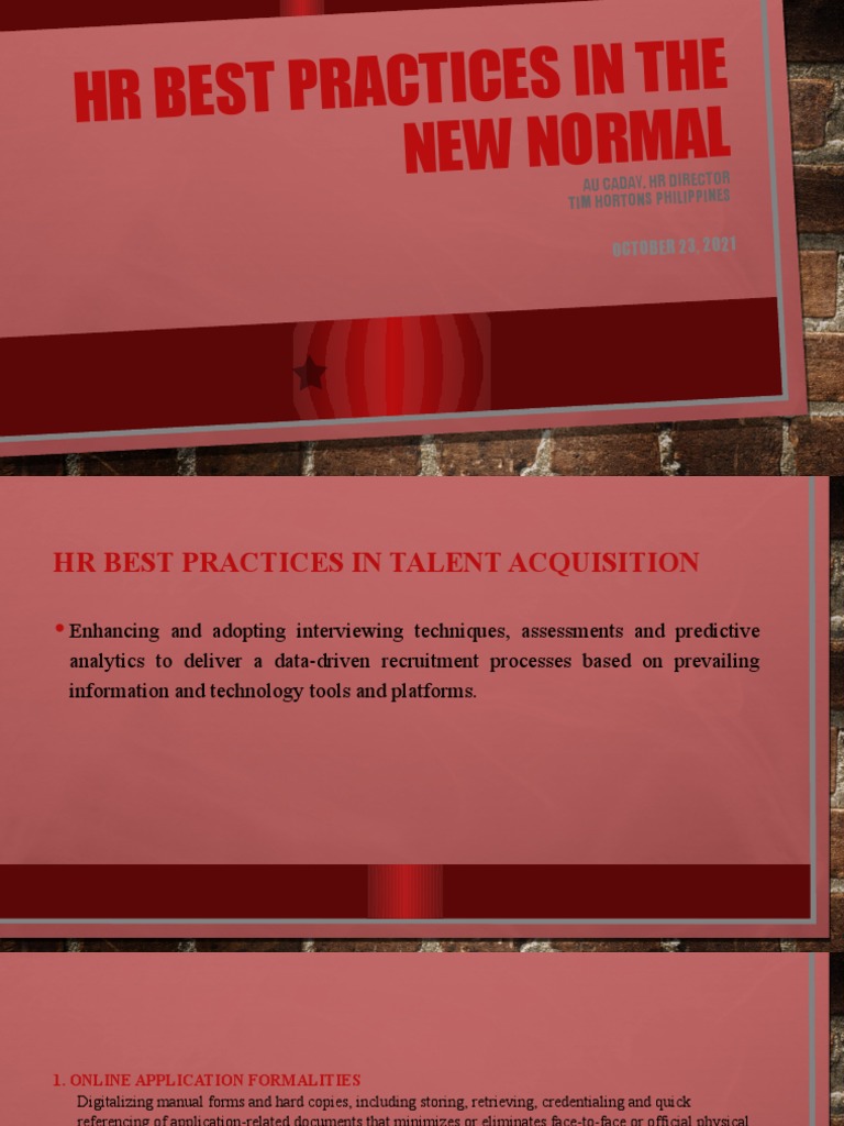 Tim Hortons | PDF | Employment | Recruitment