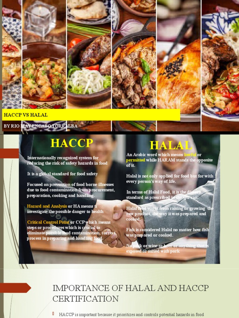 Haccp Vs Halal: by Rio May Encabo Torralba | PDF | Hazard Analysis And ...