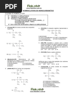 Lista de Exercícios Sobre Nomenclatura de Hidrocarbonetos - Brasil Escola | PDF | Benzeno ...